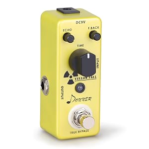Amazon | Donner Yellow Fall ディレイ ギター エフェクター | ディレイ・リバーブ | 楽器