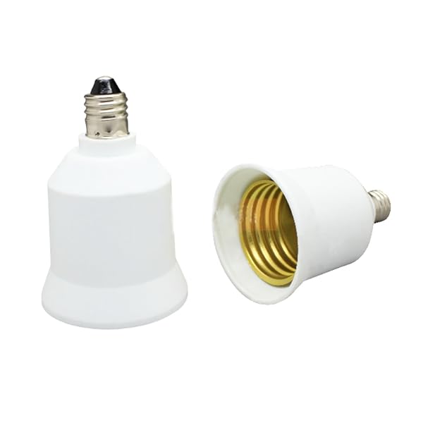 Amazon | E11→E27 口金変換アダプタ E11→E26電球ソケット変換 E11ソケット (5個) | SF-RC MODEL | 口金変換アダプタ