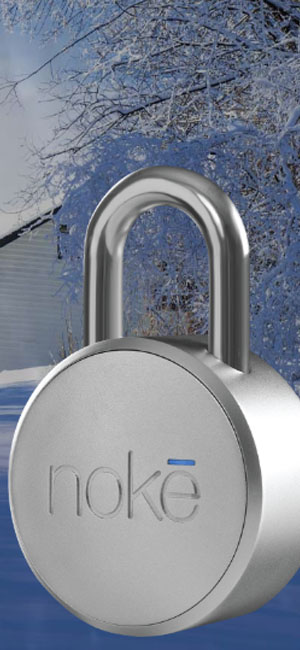 Noke World's First Smart Lock with Keyless Bluetooth Mobile Padlock ...