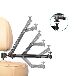 Amazon.com : Headrest Mount for GoPro, Tackform DrivePro Best Car Mount ...