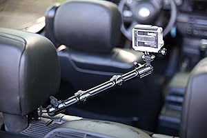Amazon.com : Headrest Mount for GoPro, Tackform DrivePro Best Car Mount ...
