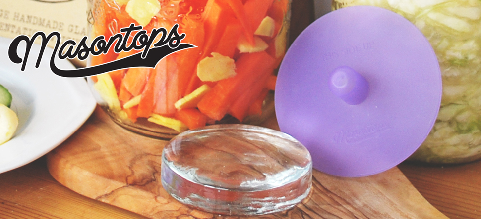 Amazon.com: Masontops Pebbles & Pipes Mason Jar Fermentation Tool Set ...