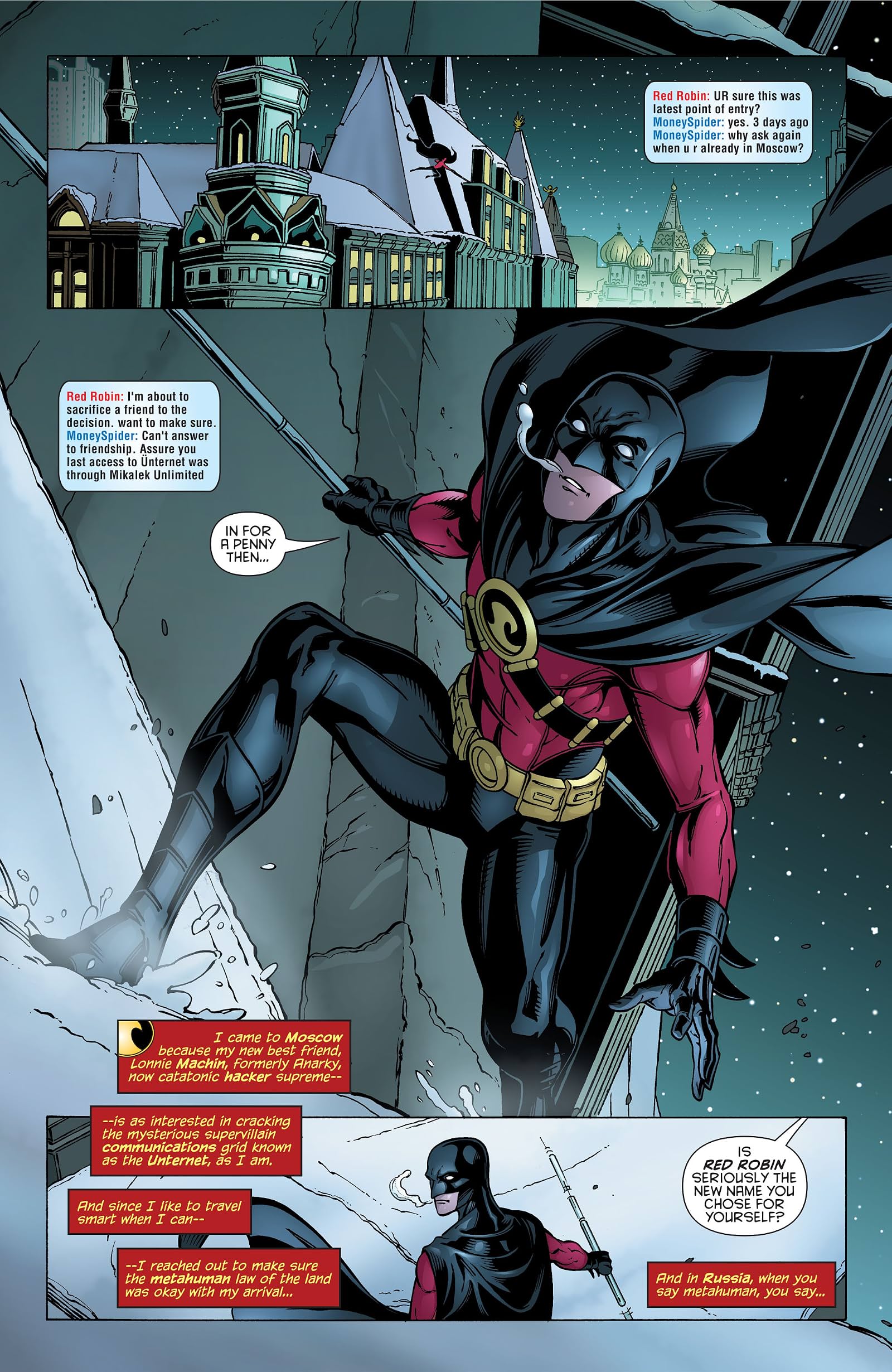 [Comic excerpt] Poor Tim (red robin #8) : r/DCcomics