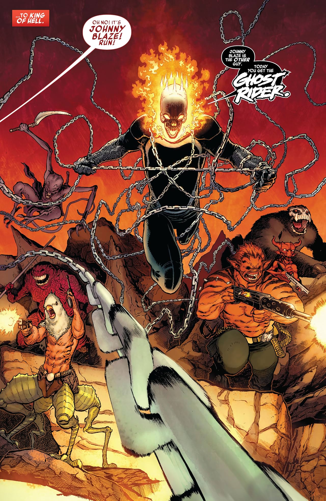 Ghost Rider Vol. 1: The King Of Hell - Comics by comiXology