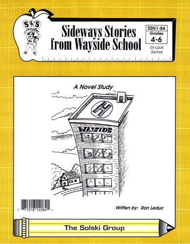 Sideways Stories From Wayside School By Louis Sachar: A Novel Study by ...