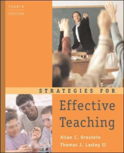Strategies for Effective Teaching by Allan C. Ornstein | Goodreads