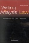 Writing and Analysis in the Law (Textbook) by Helene S. Shapo | Goodreads
