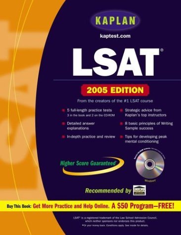 Kaplan LSAT 2005 with CD-ROM by Kaplan Test Prep | Goodreads