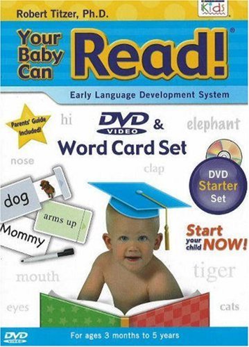 Your Baby Can Read! DVD & Word Card Set: Early Language Development ...