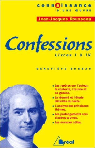 Les confessions - Rousseau by BUSSAC | Goodreads