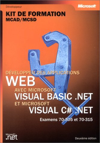 Web avec Visual Basic .NET & Visual C Sharp: Kit de formation by ...