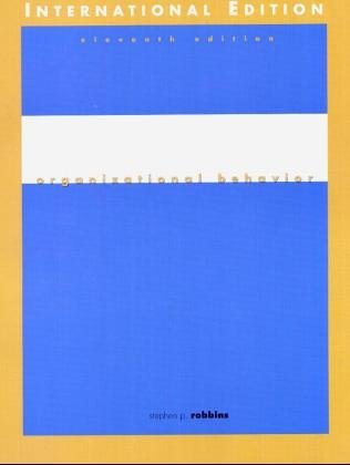 Organizational Behavior by Stephen P. Robbins | Goodreads