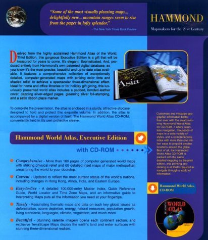 Hammond World Atlas: Executive Edition by Hammond World Atlas ...