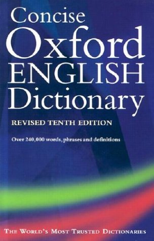The Concise Oxford English Dictionary with CDROM by Judy Pearsall ...