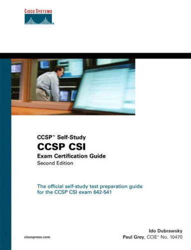 CCSP Self-Study CCSP CSI Exam Certification Guide by Ido Dubrawsky ...