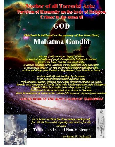 Mother of All Terrorist Acts : Partition of Humanity on the Basis of ...