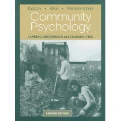 Community Psychology: Linking Individuals and Communities by Dalton ...