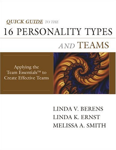 Quick Guide to the 16 Personality Types and Teams: Applying Team ...