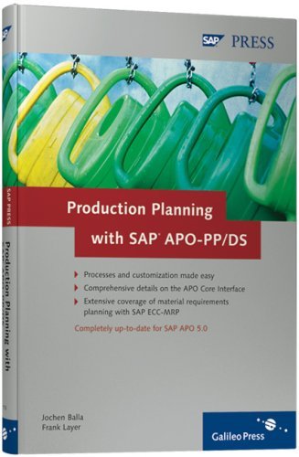 Production Planning With SAP APO-PP/DS by Jochen Balla | Goodreads