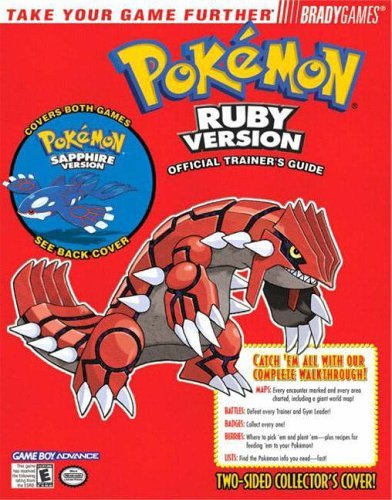 Pokemon Ruby & Sapphire Official Trainer's Guide by Phillip Marcus ...