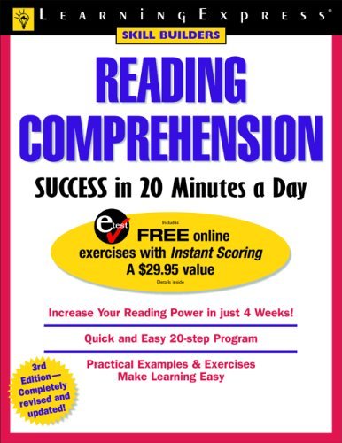 Reading Comprehension Success in 20 Minutes a Day by LearningExpress ...