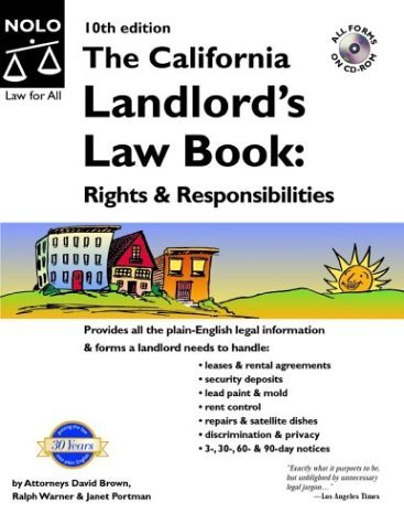 The California Landlord's Law Book : Rights and Responsibilities by ...