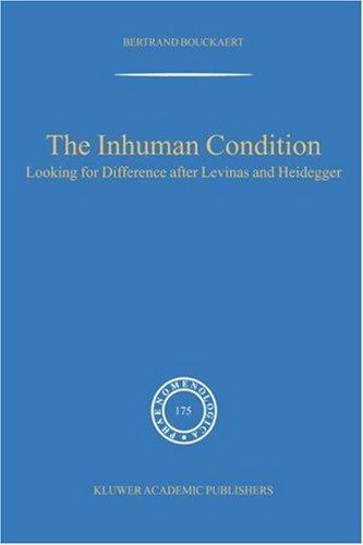 The Inhuman Condition: Looking for Difference after Levinas and ...
