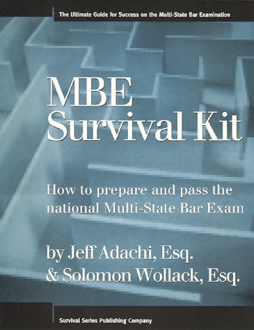 MBE Survival Kit by Jeff Adachi | Goodreads