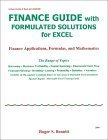 Finance Guide with Formulated Solutions for Excel : Finance ...