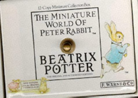 The Miniature World of Peter Rabbit/12 Copy Miniature Collection Box by ...