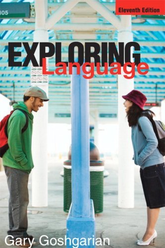 Exploring Language (11th Edition) by Gary Goshgarian | Goodreads