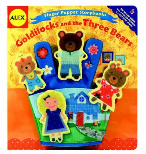 Alex Toys Finger Puppet Storybooks: Goldilocks and the Three Bears by ...