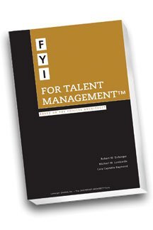 FYI for Talent Management by Michael M. Lombardo | Goodreads