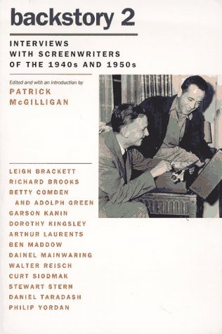 Backstory 2: Interviews With Screenwriters of the 1940s and 1950s by ...
