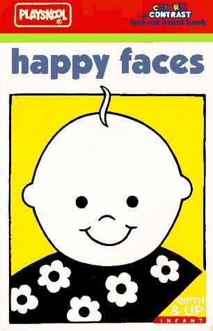 Color 'n Contrast: Happy Faces Board Book by Playskool | Goodreads