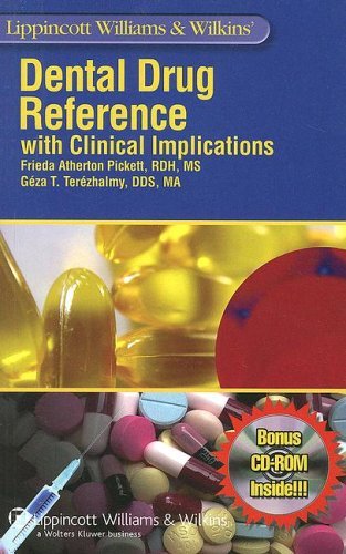 Lippincott Williams & Wilkins' Dental Drug Reference With Clincal ...
