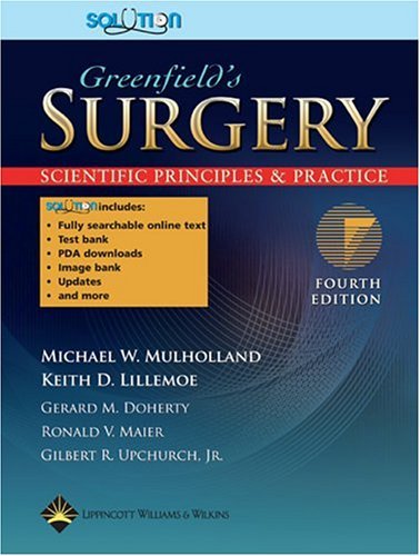 Greenfield's Surgery: Scientific Principles And Practice by Michael W ...