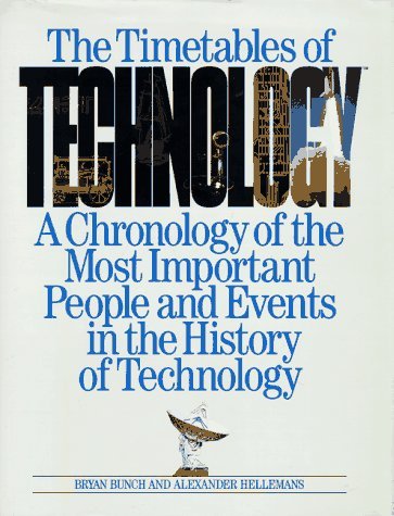 The Timetables of Technology: A Chronology of the Most Important People ...
