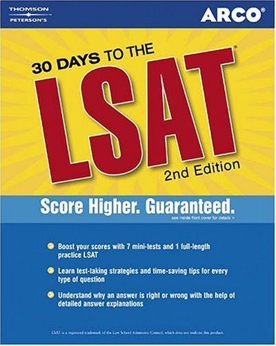 30 Days to the LSAT, 2nd ed by Arco | Goodreads
