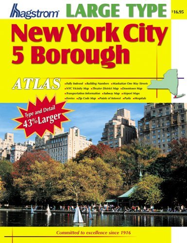 Hagstrom New York City 5 Borough Atlas by Hagstrom Map Company | Goodreads