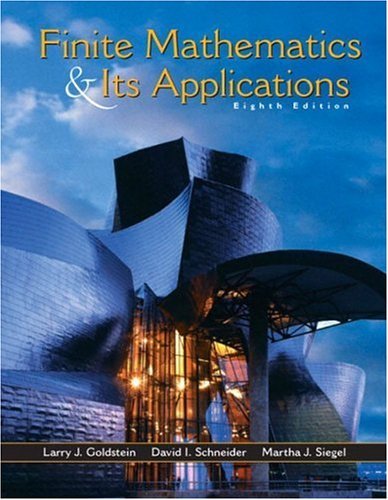 Finite Mathematics and Its Applications by Larry J. Goldstein | Goodreads