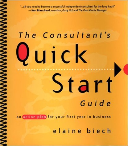 The Consultant's Quick Start Guide: An Action Plan For Your First Year ...