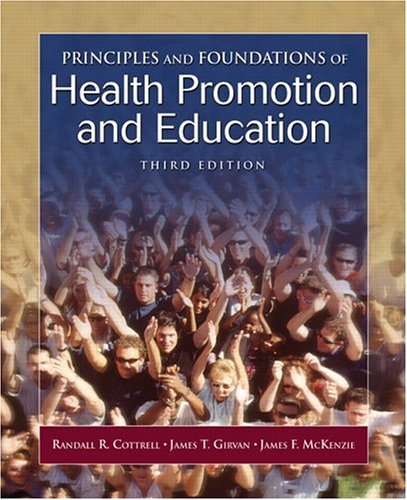 Principles and Foundations of Health Promotion and Education by Randall ...