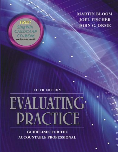 Evaluating Practice: Guidelines for the Accountable Professional by ...