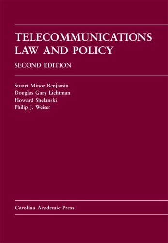 Telecommunications Law and Policy by Stuart Minor Benjamin | Goodreads