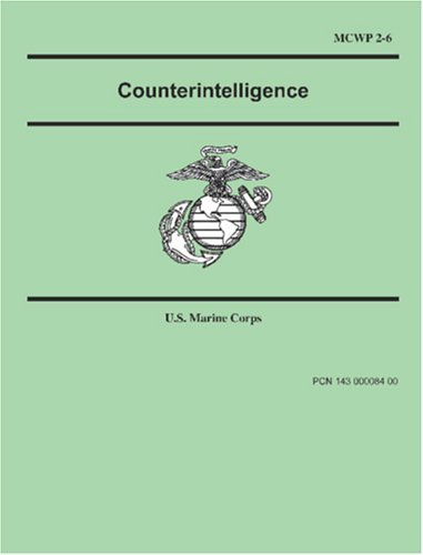 Counterintelligence by U.S. Marine Corps | Goodreads