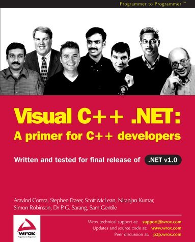 Visual C++ .NET: A Primer for C++ Developers by Aravind Corera | Goodreads