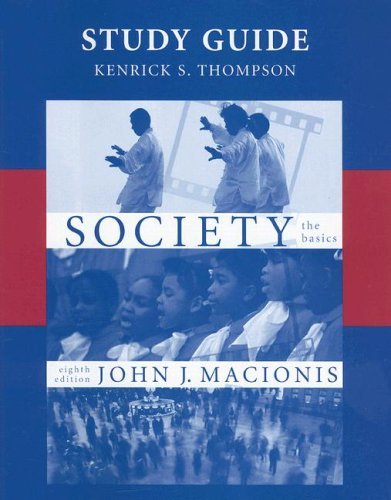 Society: The Basics Study Guide by John J. Macionis | Goodreads