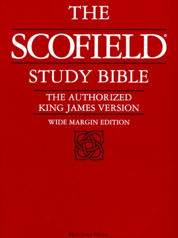 The Old Scofield® Study Bible, KJV, Wide Margin Edition by Oxford ...