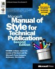 The Microsoft Manual of Style for Technical Publications, Second ...